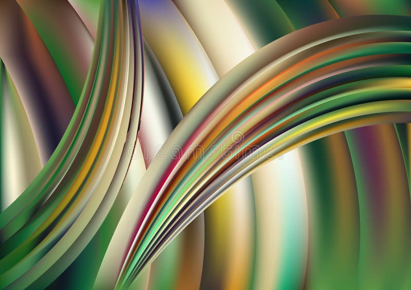 Green Graphics Beautiful Background Vector Illustration Design Stock ...