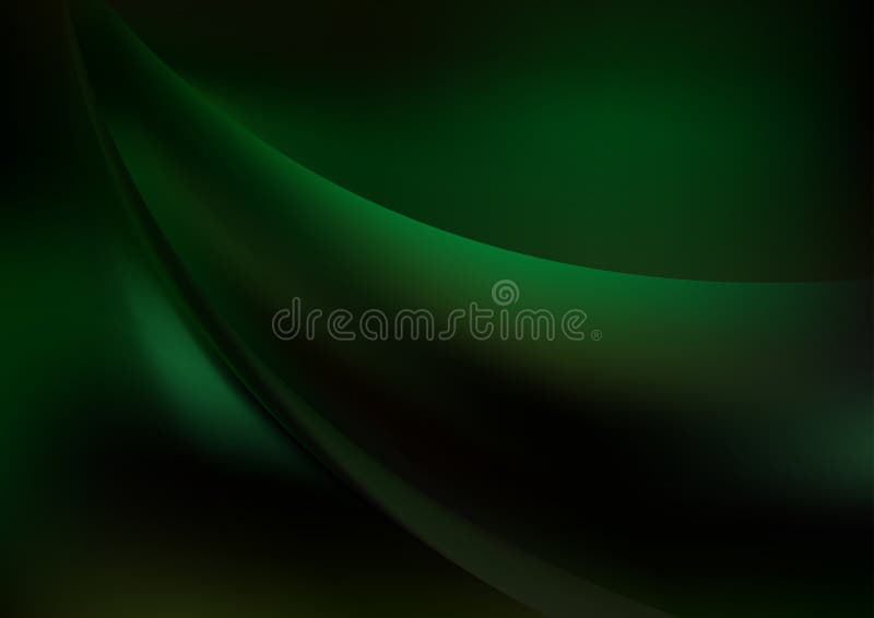 Green Graphics Dynamic Background Vector Illustration Design Stock ...