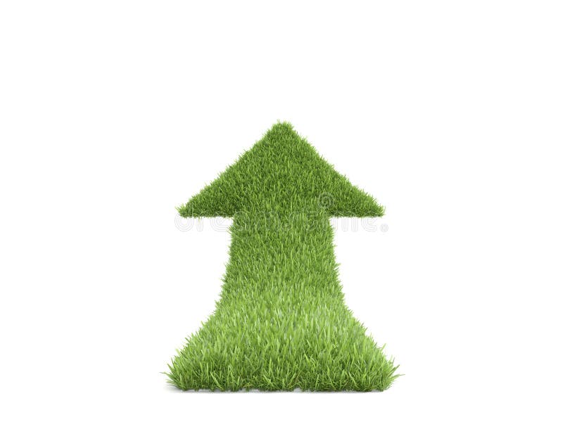 Grass arrow stock illustration. Illustration of full - 50292034