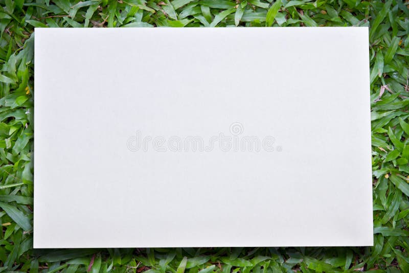 1,062 Blank White Note Paper Green Grass Background Stock Photos - Free ...