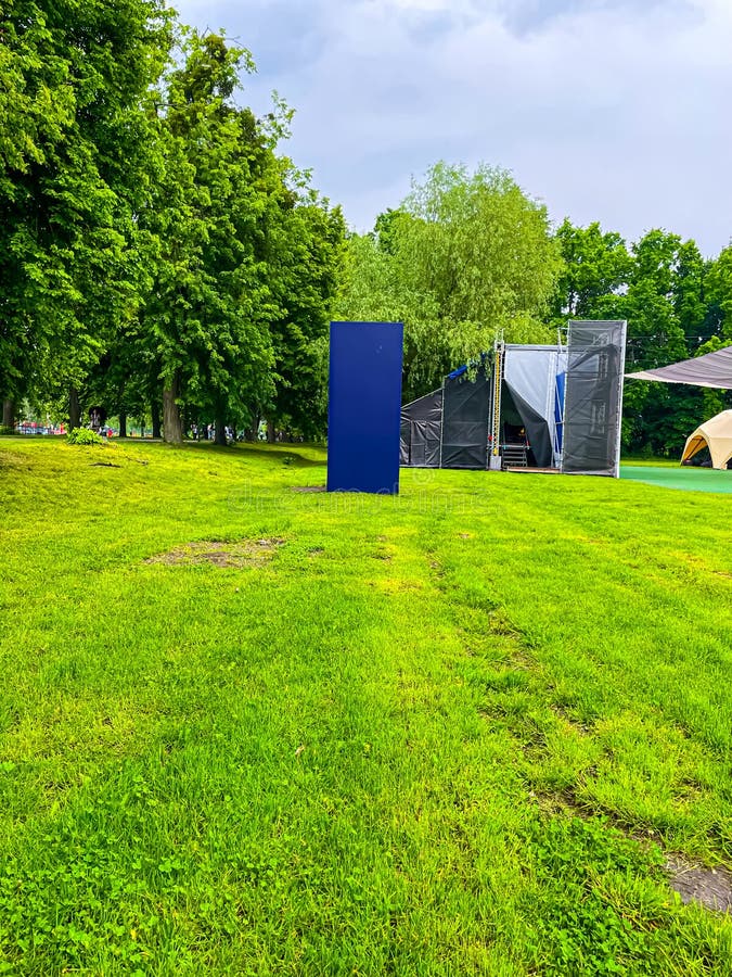 Green grass and blue sky stock photo. Image of green - 383385932