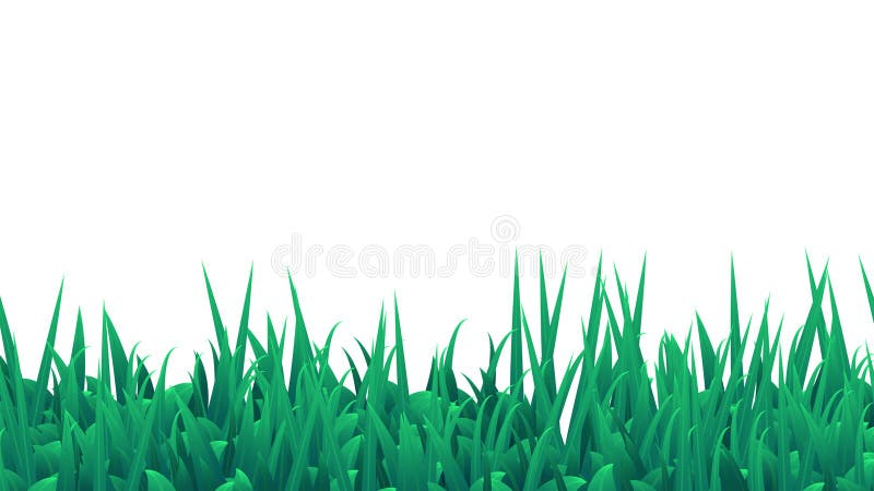 Green Grass Elements on a Transparent Image Stock Image - Illustration of graphic, design: 310844961