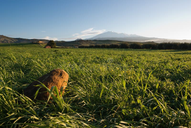 Farmland Volcano Etna Stock Photos - Free & Royalty-Free Stock Photos ...