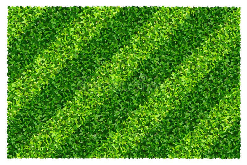 Green Grass Field Background for Sports and Recreation. Realistic Green ...