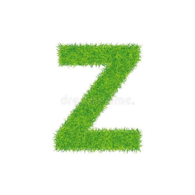 Green Grass Letter Z Stock Illustrations – 351 Green Grass Letter Z ...
