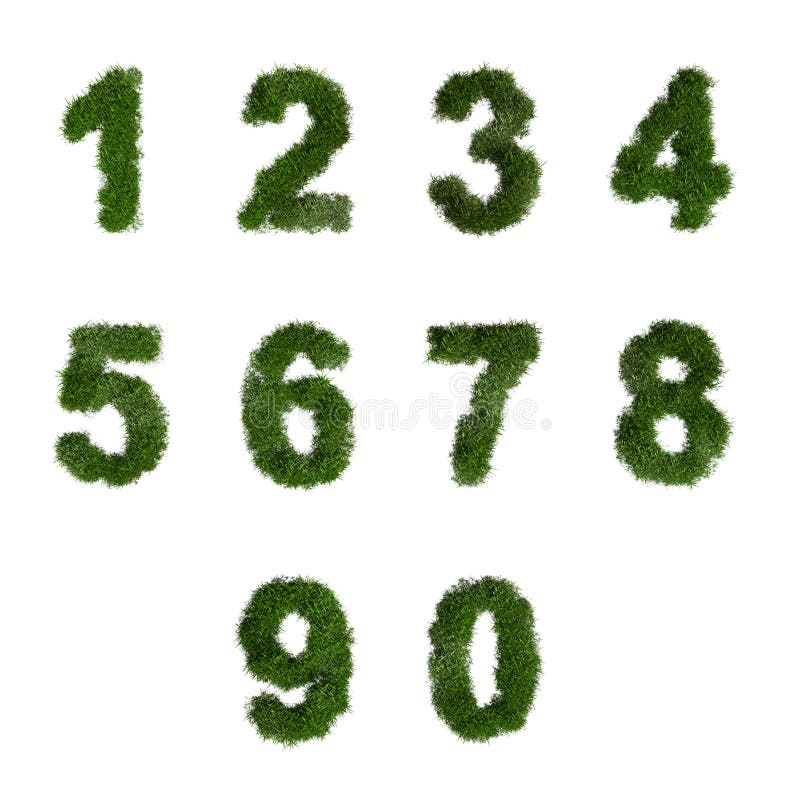 Green Grass Numbers Stock Illustrations – 831 Green Grass Numbers Stock ...