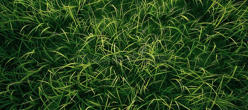Green Grass Plant Background, Leaf Stock Illustration - Illustration of ...
