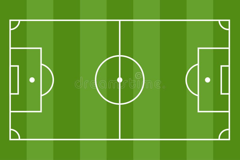 Soccer Field Layout Green Grass Background Stock Illustrations – 2,388 ...