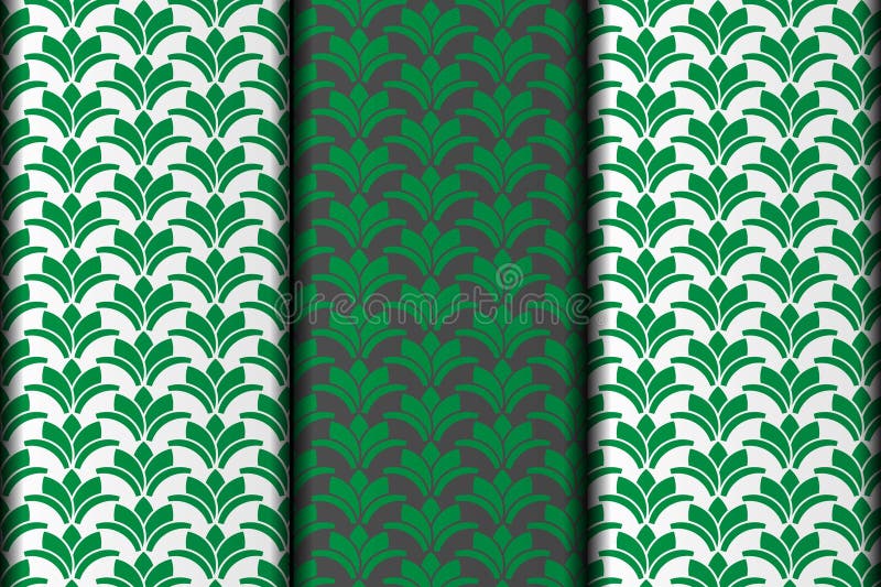 Green Grass Style Vector Eps Pattern Design. Stock Illustration ...