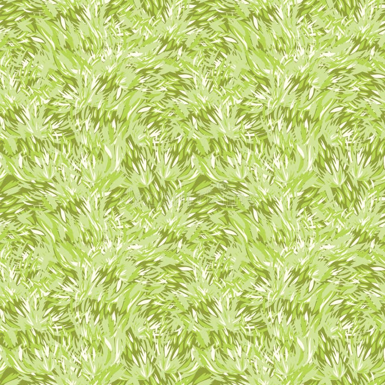 Green Grass Texture Seamless Pattern Background Stock Vector ...