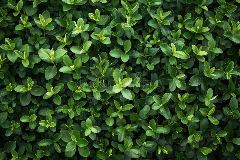 Green Grass Wall Background Texture. Top View of Hedges, Green Leafy ...