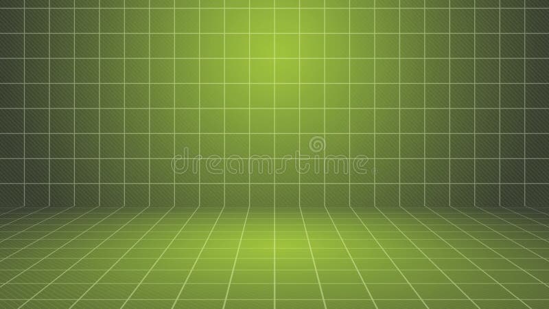 Green Grid Stage Background. Stock Video - Video of place, grid: 80156359