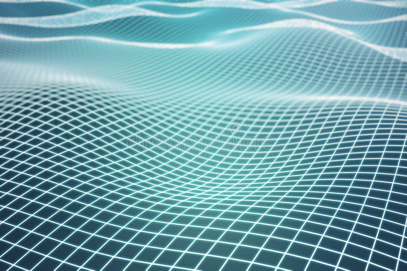 Green Grid Lines A4 Paper Size Stock Illustration - Illustration of ...