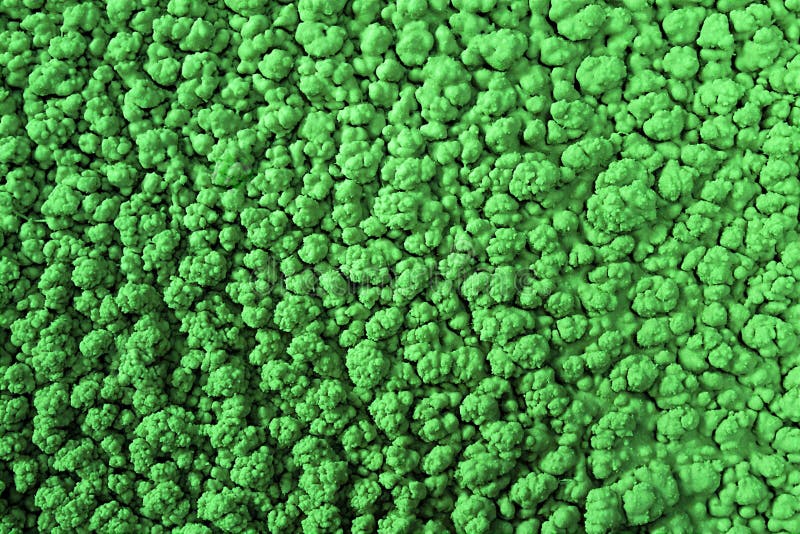 Green Grooved Surface Abstract Texture Large Bumps Stock Image - Image ...