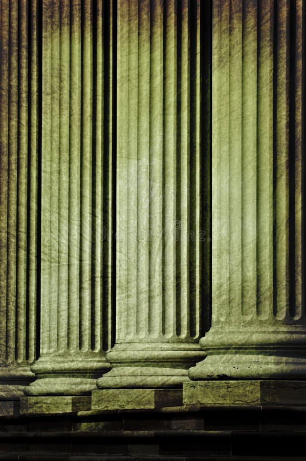 Green Grunge Column Background Stock Image - Image of vertical ...