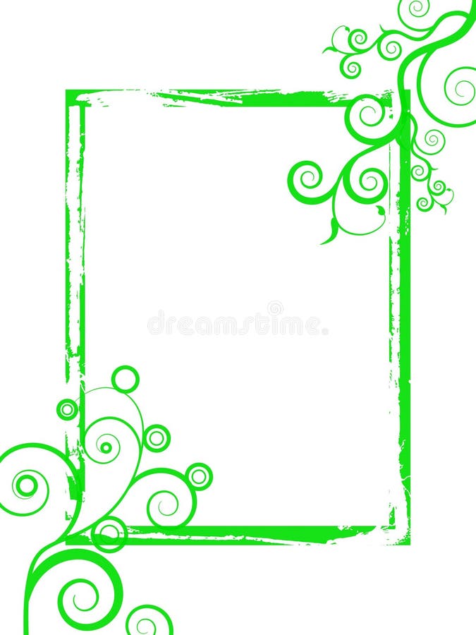 Grunge swirls book spread stock illustration. Illustration of aged ...