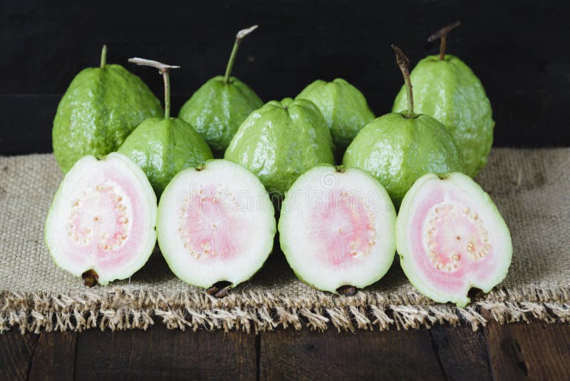 Green guavas stock photo. Image of produce, garden, guavas - 12351046