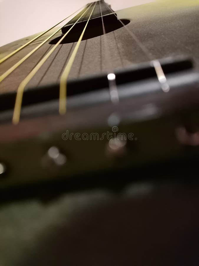 Green guitar strings stock image. Image of iron, line - 205045937