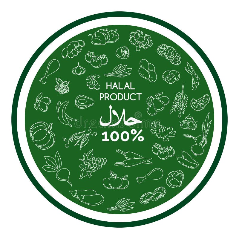 Pig Non Halal banner stock vector. Illustration of arabic - 85766597