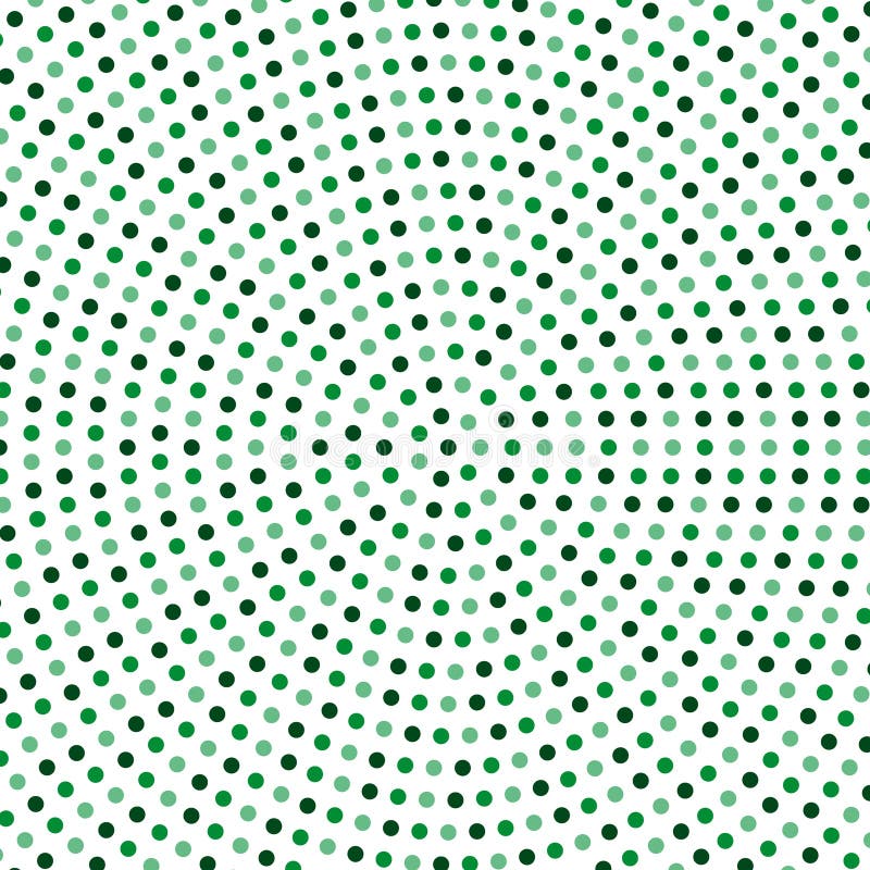 Green Halftone Dots on White Background, Design Element Stock ...
