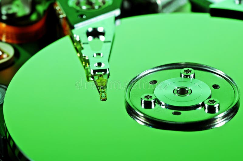 Green Hard Drive stock image. Image of digital, hard, harddisk - 5973307
