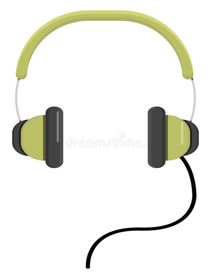 Headset Green Background Stock Illustrations – 1,931 Headset Green ...