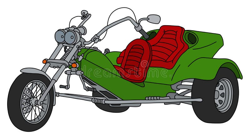 Motor Trike Stock Illustrations – 56 Motor Trike Stock Illustrations ...