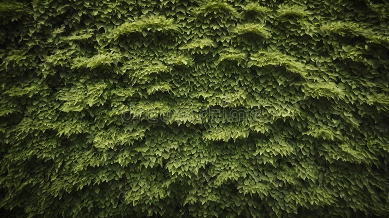 Green Hedge Botany Seamless Pattern Background Stock Illustration ...