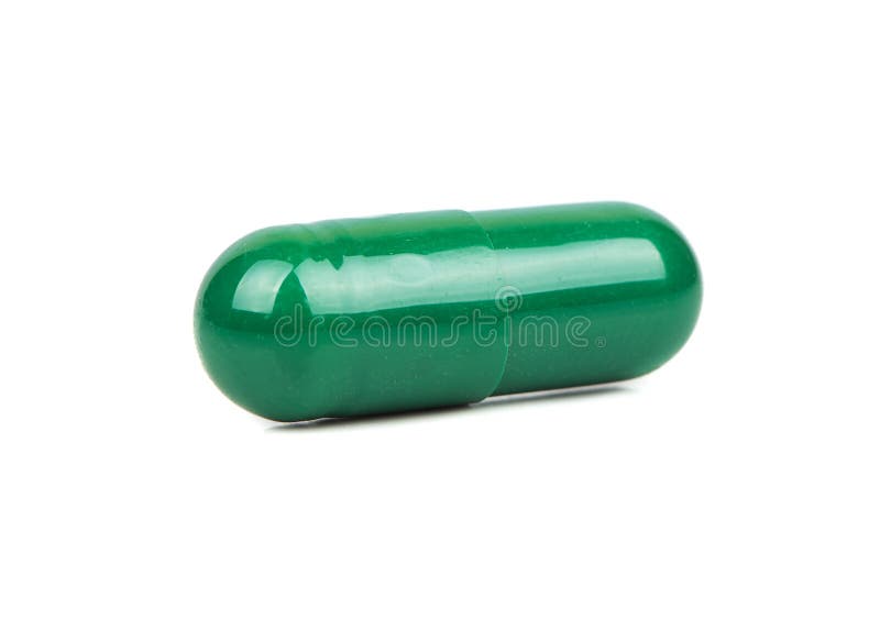 Green herbal capsule stock image. Image of clear, nature - 116095201