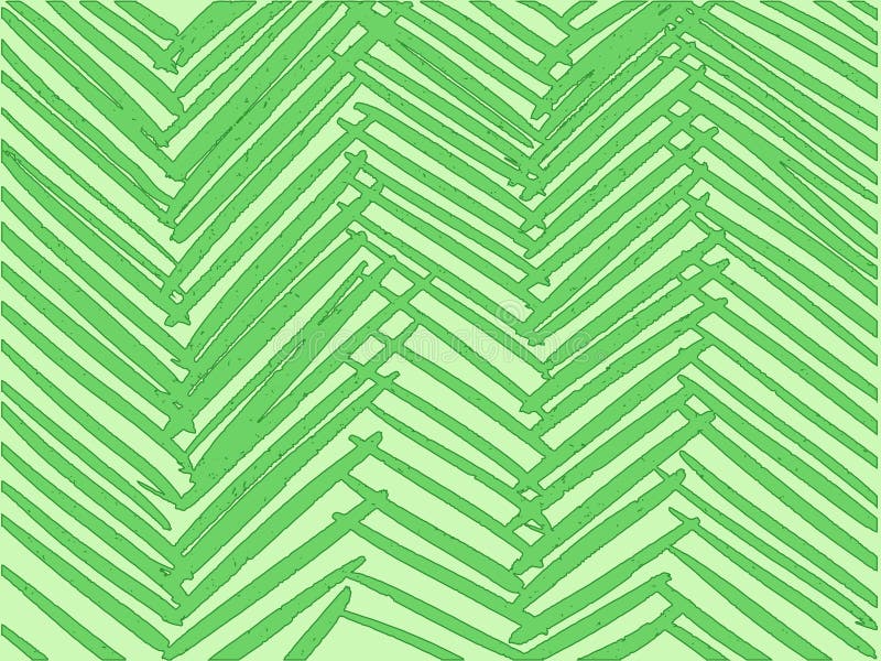 Green Herringbone Pattern in Flat Vector Style Stock Illustration ...