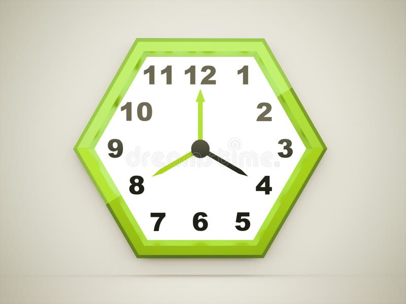 Hexagonal Clock Stock Illustrations – 128 Hexagonal Clock Stock ...