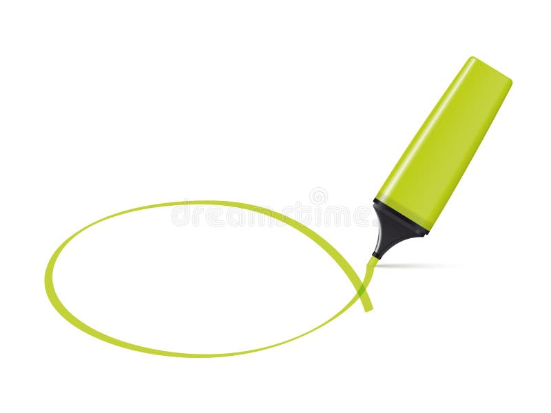 Highlighter Drawing Stock Illustrations – 10,457 Highlighter Drawing ...