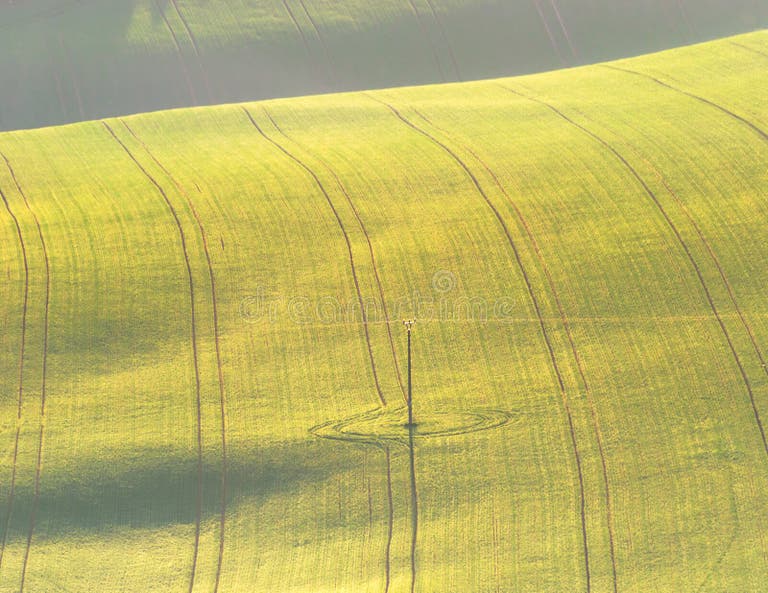 Green hills in moravia stock photo. Image of farm, outdoors - 271776024