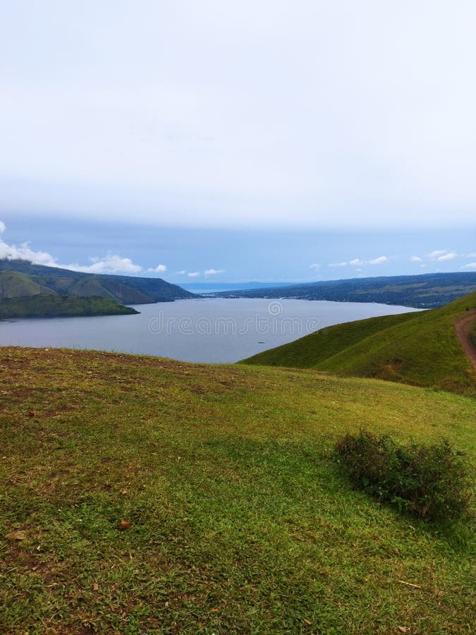 Green Hills with Nice Air in Bukit Holbung Stock Photo - Image of lake ...
