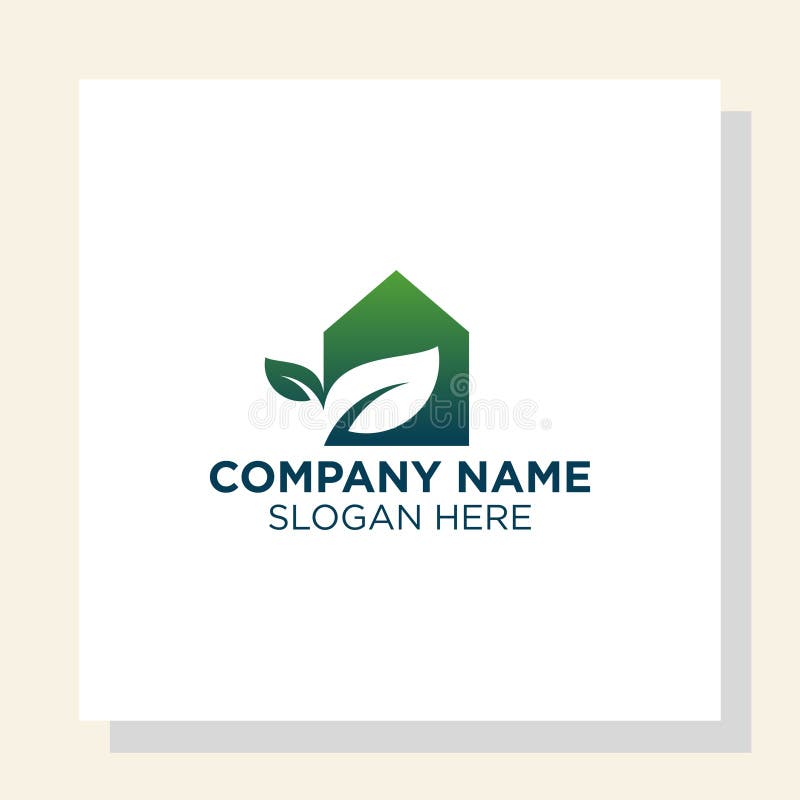 Green Home Logo Vector, Building Logo Identity, Construction Company ...