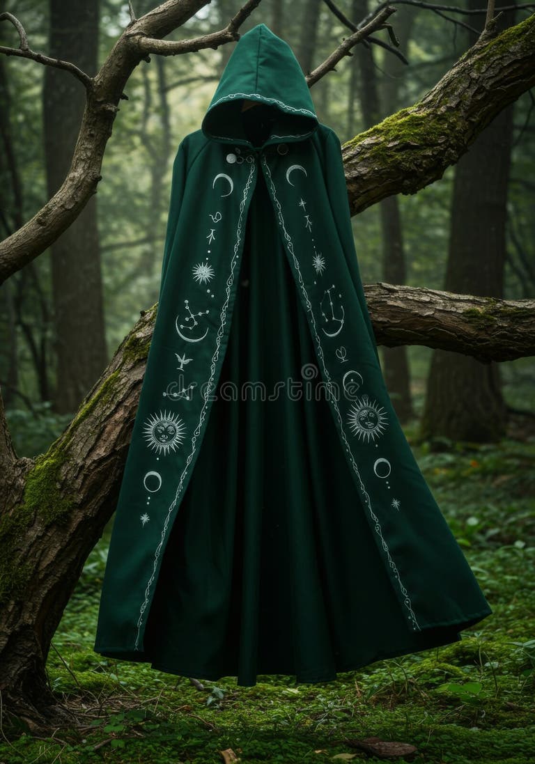 Dark Green Embroidered Cape Stock Illustrations – 3 Dark Green ...