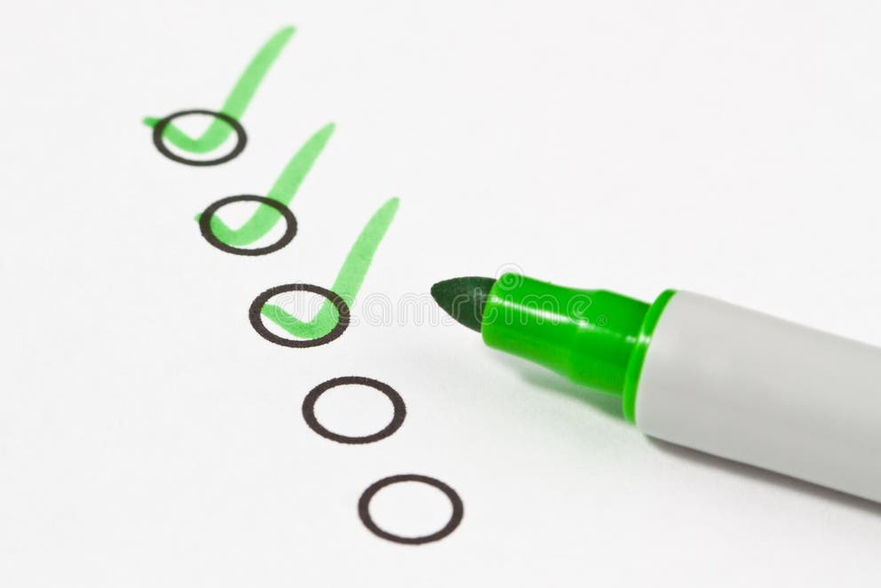 Green hook stock illustration. Illustration of checklist - 31674964