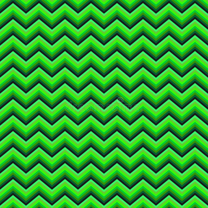 Green Horizontal Chevron Pattern Background Design Stock Vector ...