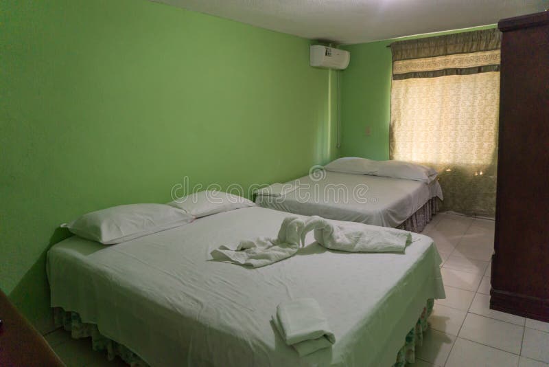 Beds from a hotel room stock photo. Image of beds, furniture - 51398138