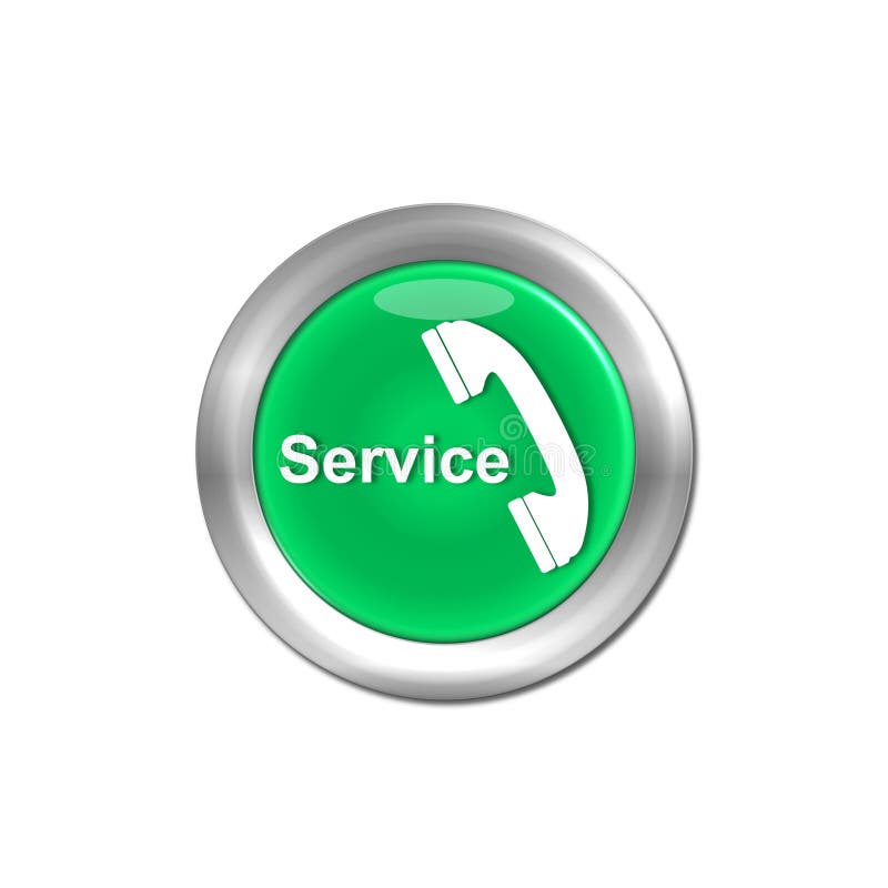 Green Hotline Support Contact Communication Concept Button Stock ...