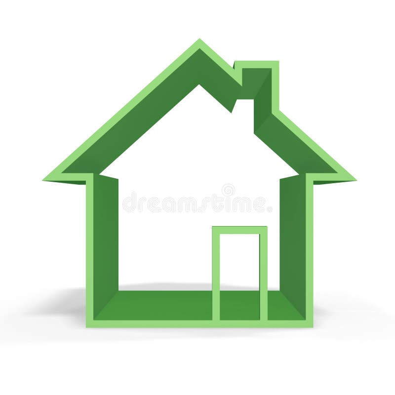Green house stock illustration. Illustration of healthy - 10187891