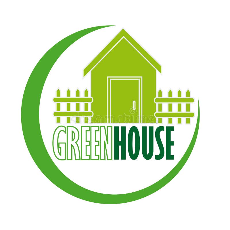 Green house stock vector. Illustration of concept, house - 35368127
