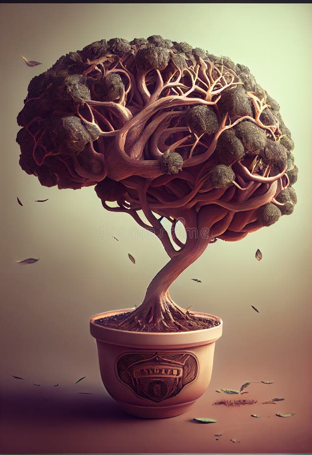 Brain Root Tree Stock Illustrations – 283 Brain Root Tree Stock ...