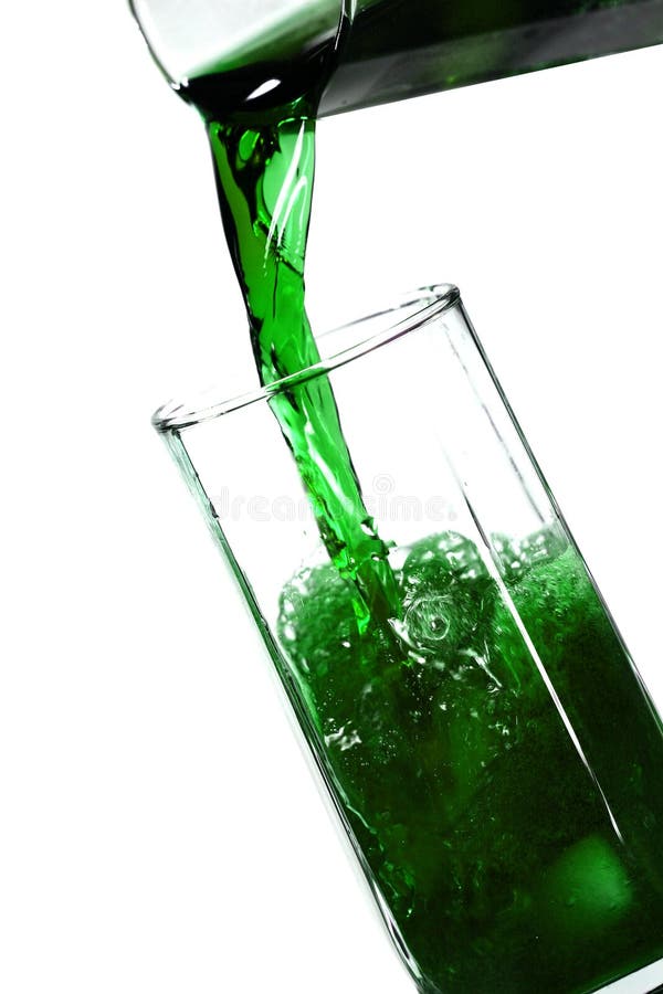 Green ice drink stock photo. Image of coca, cold, juce - 6242208