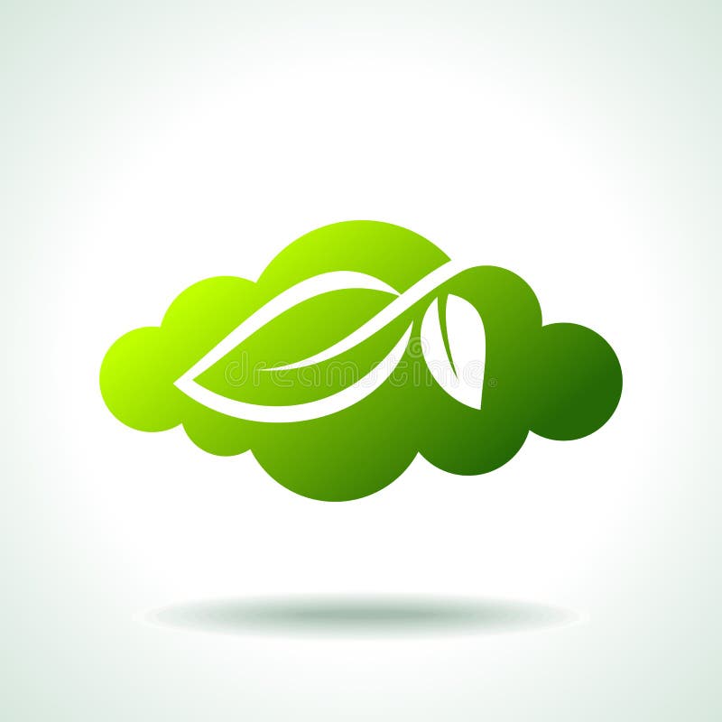 Green Icon Save Environment Concept Stock Vector - Illustration of ...