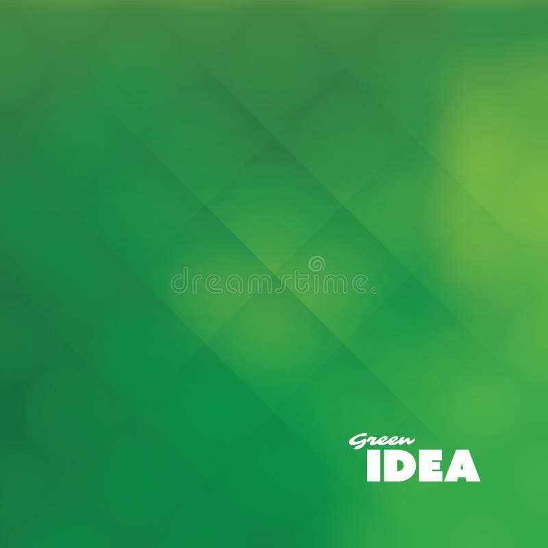 Green Idea - Eco, Bio, Nature Background Stock Vector - Illustration of ...