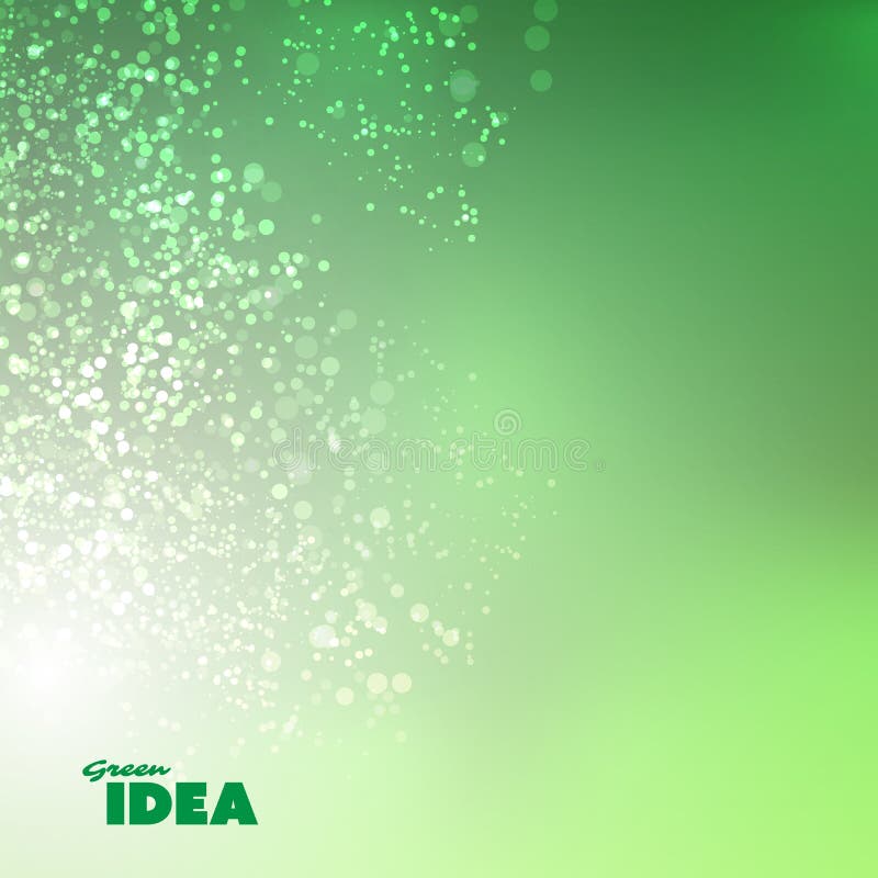 Green Idea - Eco, Bio, Nature Background Design Template Stock Vector ...