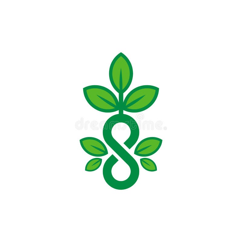 Infinity Tree Logo Icon Design Stock Vector - Illustration of garden ...