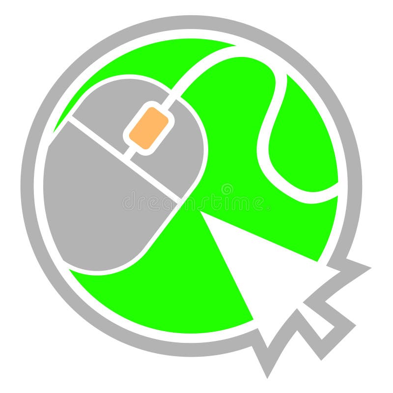 Green informatic stock vector. Illustration of management - 28608544