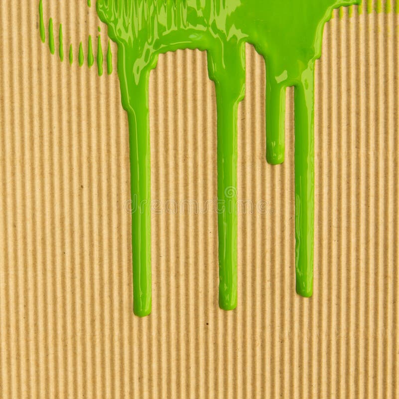 Green Ink Flow Along the Wall Stock Photo - Image of watercolor, color ...